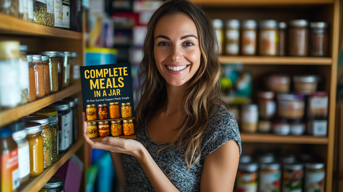 Complete Meals in a Jar Book – Patriot Powered Products
