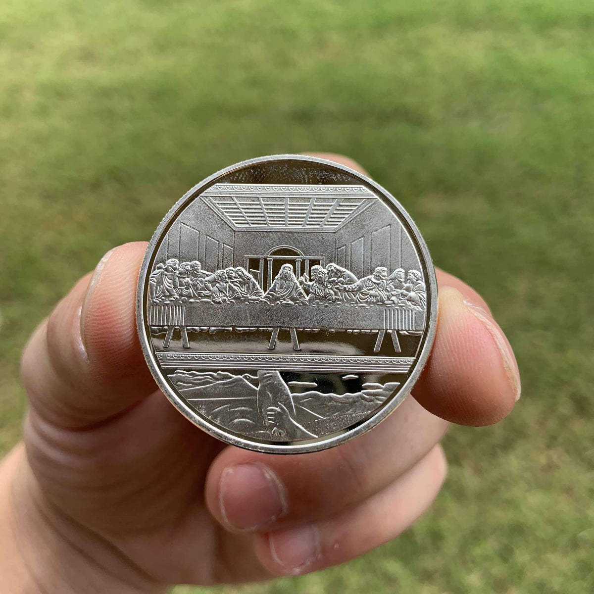 Jesus Christ Last Supper Collectable Coin - Silver Plated – Patriot ...