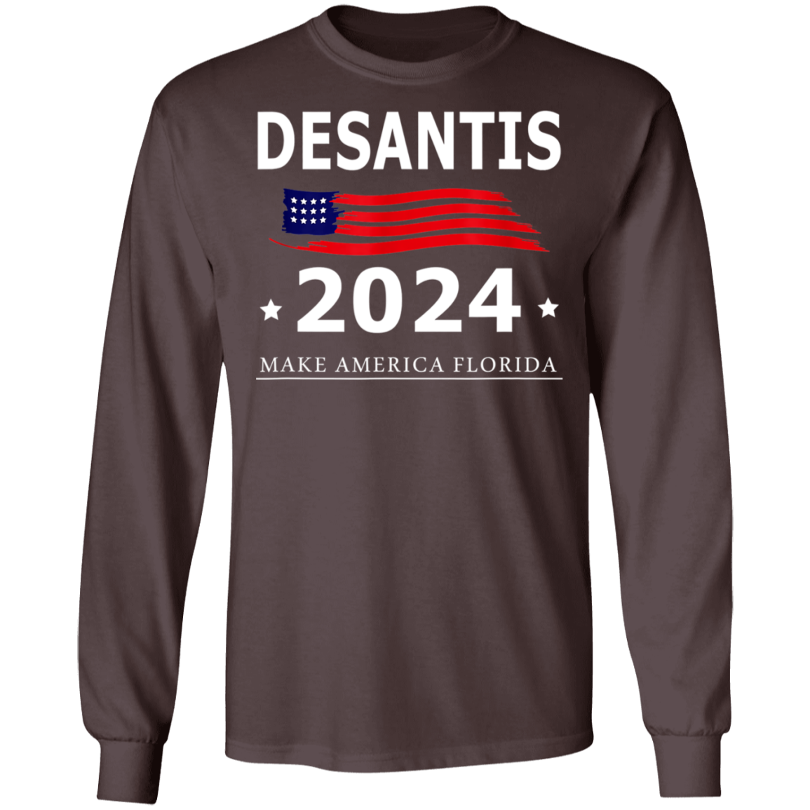 Desantis 2024 LS Ultra Cotton T-Shirt – Patriot Powered Products