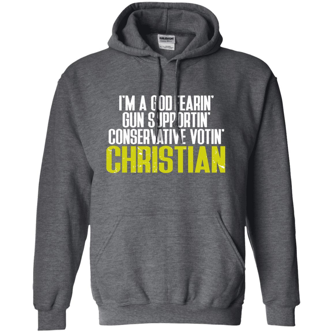 God Fearin' & Gun Supportin' Christian Hoodie – Patriot Powered Products