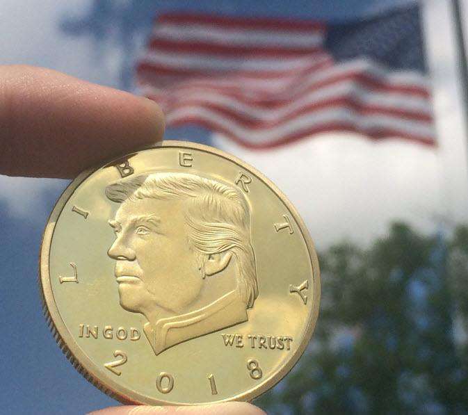 The Donald J. Trump Presidential "Legacy " Gold Coin [LIMITED SUPPLIES ...
