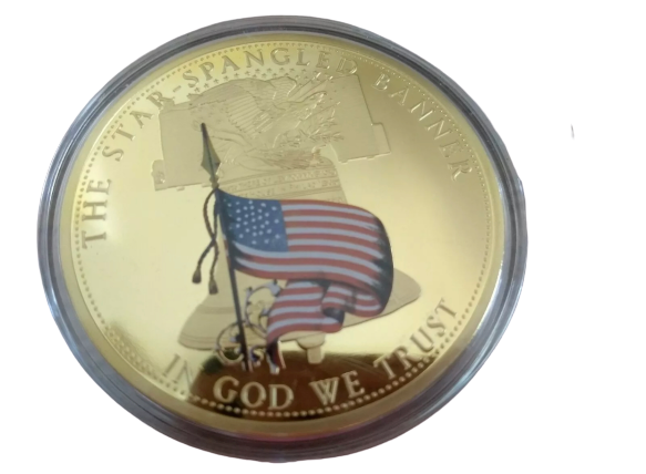 Star Spangled Banner Coin – Patriot Powered Products