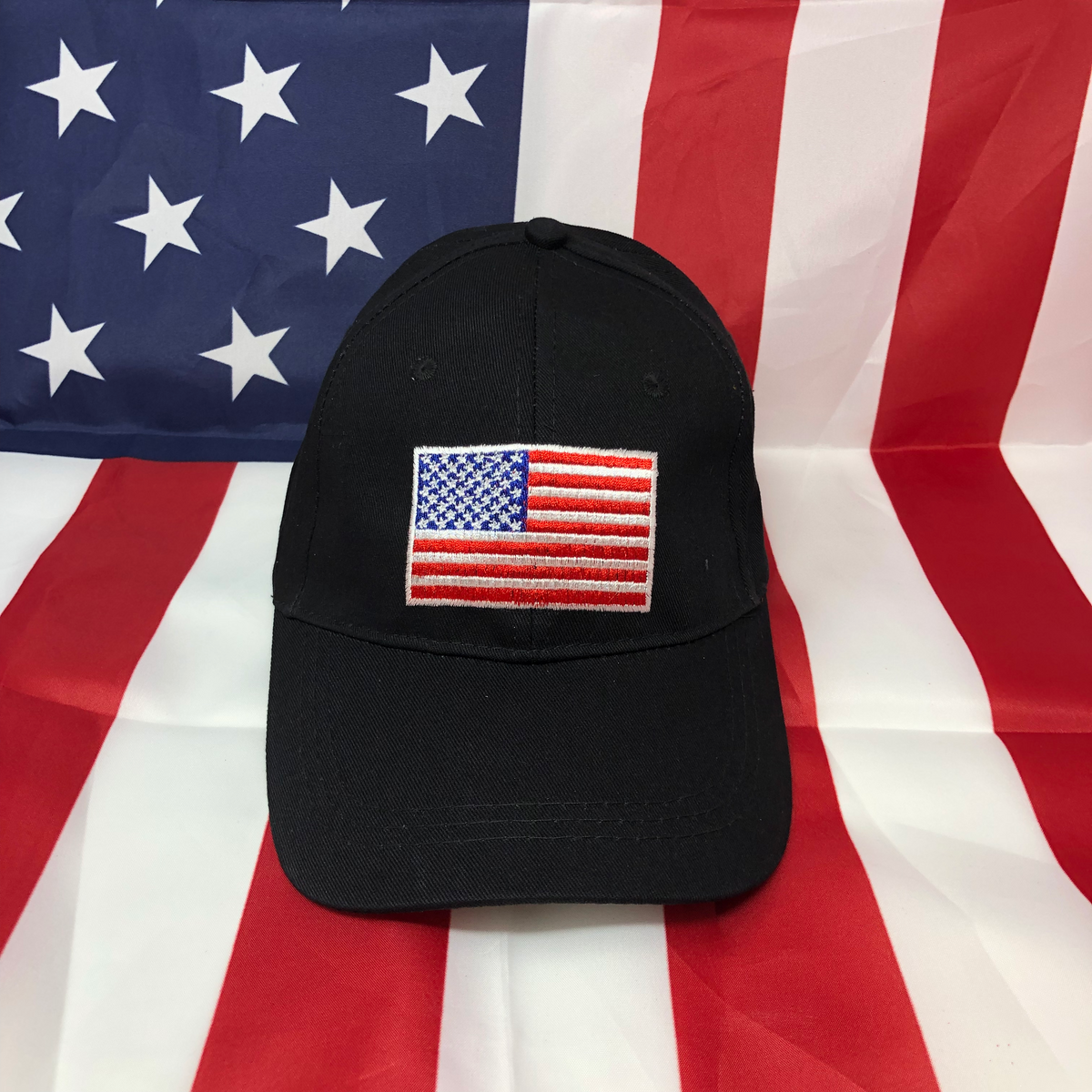 Black American Flag Hat – Patriot Powered Products