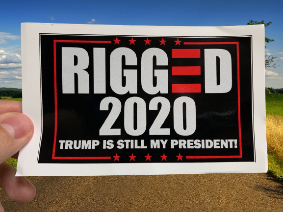 Rigged 2020 Election Bumper Sticker – Patriot Powered Products