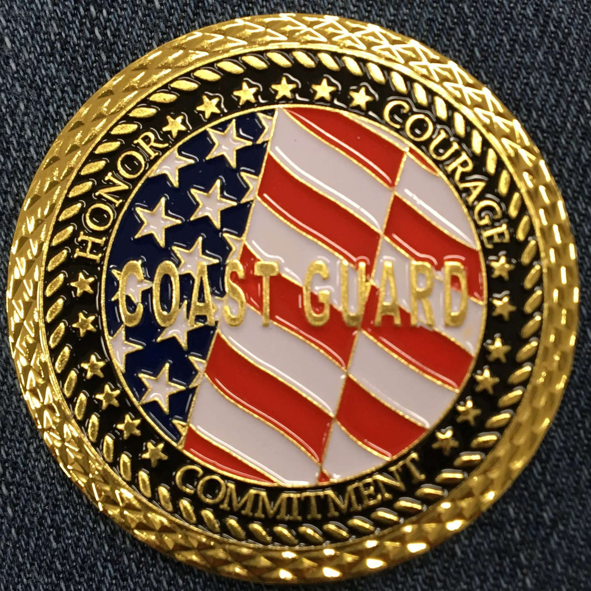 COAST GUARD VETERAN COIN – Patriot Powered Products