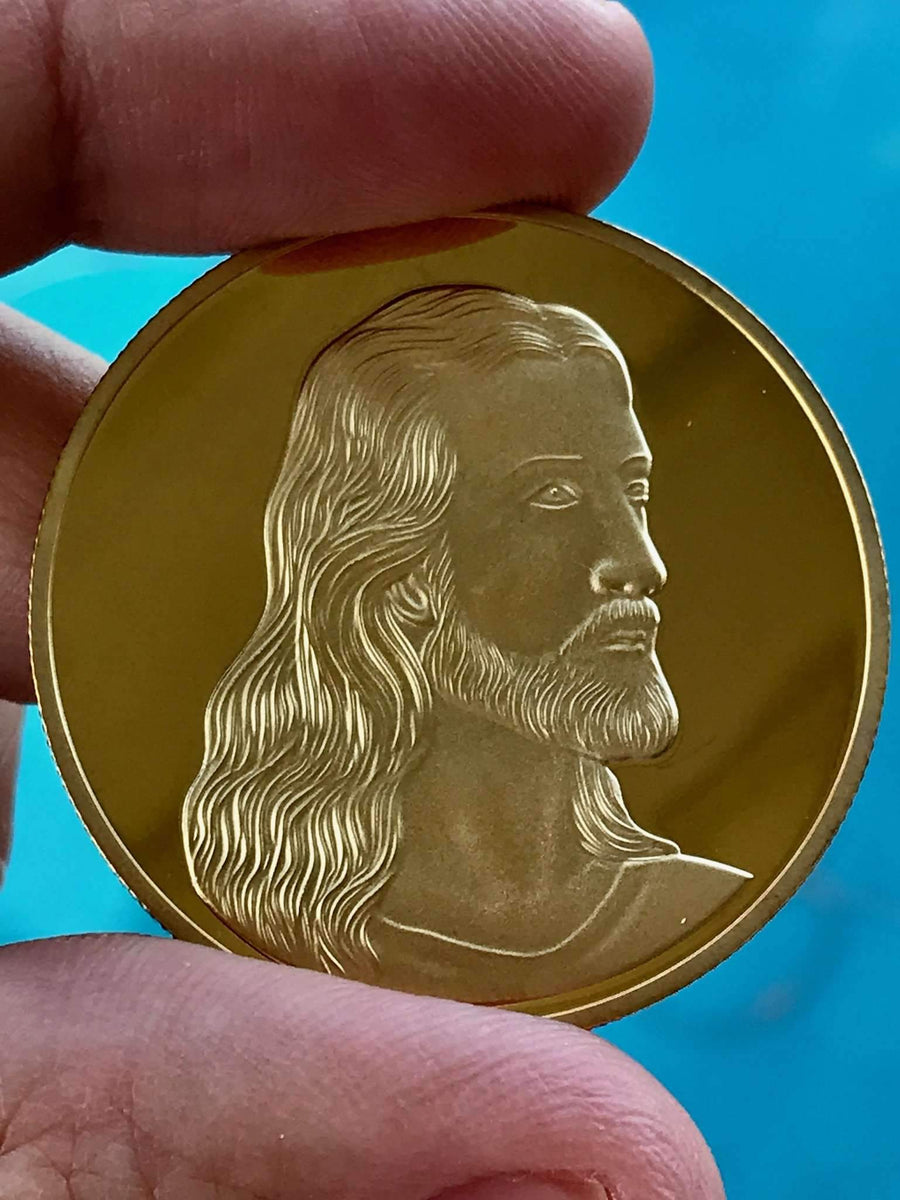 Jesus Christ Last Supper Collectable Coin - Gold Plated – Patriot ...