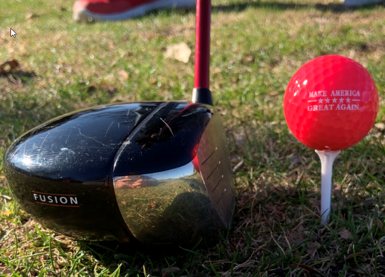 Trump MAGA Golf Ball – Patriot Powered Products