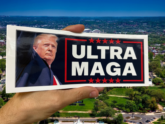 Ultra MAGA Bumper Sticker – Patriot Powered Products